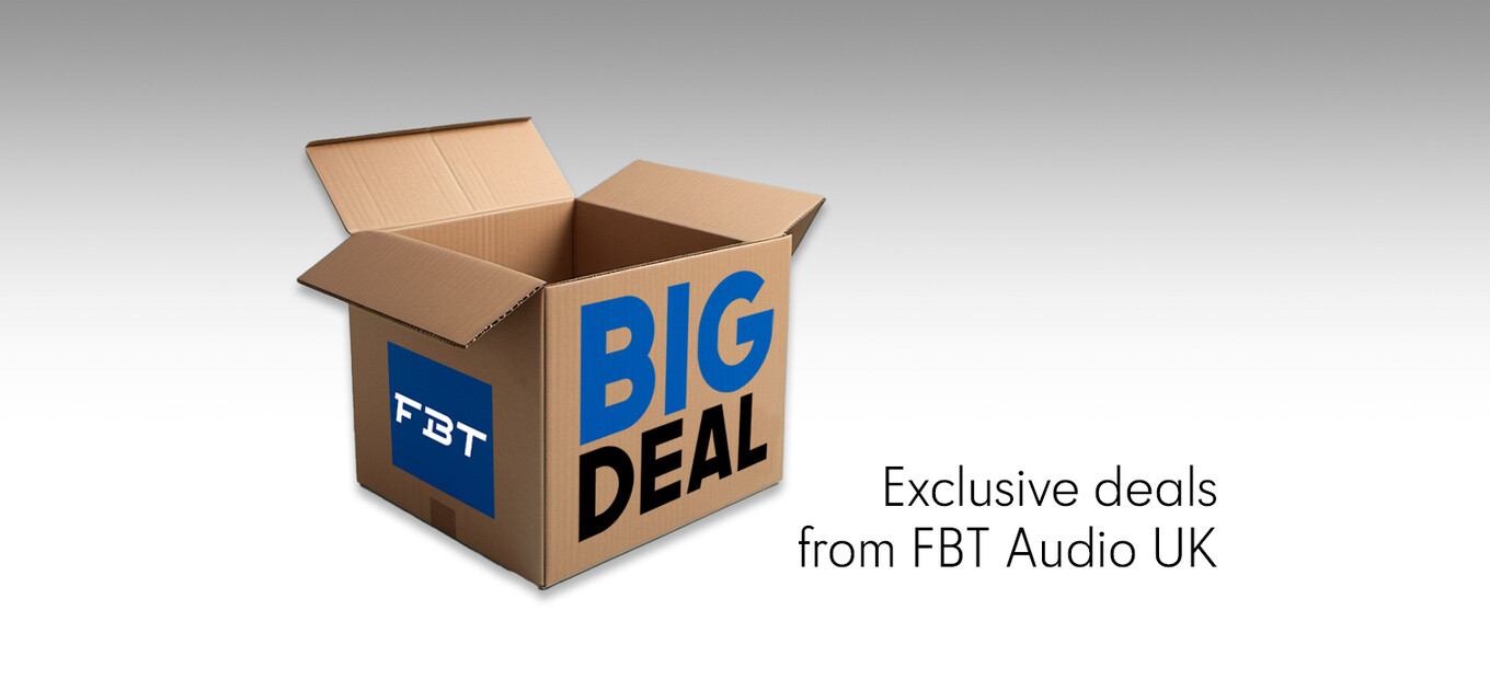 The UK's preferred audio equipment specialists - FBT Audio